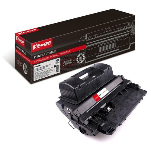 Картридж лазерный Комус 90X CE390X черный, повышенная емкость, для HP LJ 600M602/M