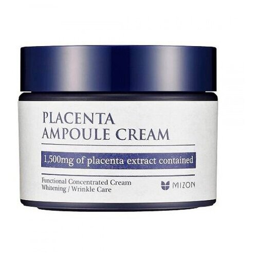 MIZON Антивозрастной плацентарный крем для лица Placenta Ampoule Cream