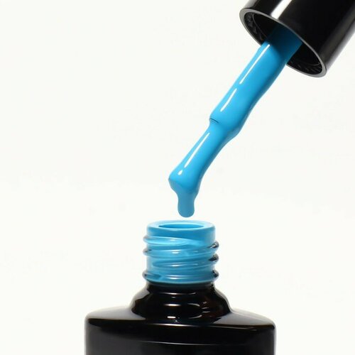 Гель лак для ногтей, COLORS, 3-х фазный, 8мл, LED/UV, цвет голубая лагуна (61)