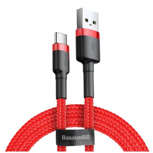 Кабель Baseus cafule Cable USB для Type-C 2A 3m Красный+Красный CATKLF-U09