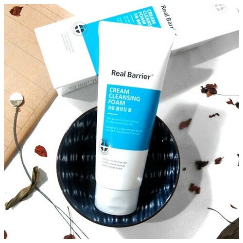 REAL BARRIER Кремовая пенка с нейтральным pH Real Barrier Cream Cleansing Foam