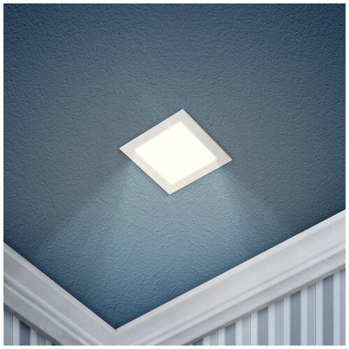 Потолочный светильник ЭРА LED 2-3-4K светодиодный встраиваемый / Светодиодная панель / Светильник декоративный точечный на кухню, в детскую, 3 Вт