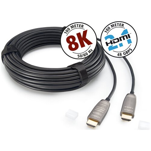 Кабель HDMI - HDMI оптоволоконные Inakustik 009245008 Professional HDMI 2.1 Optical Fiber Cable 8.0m