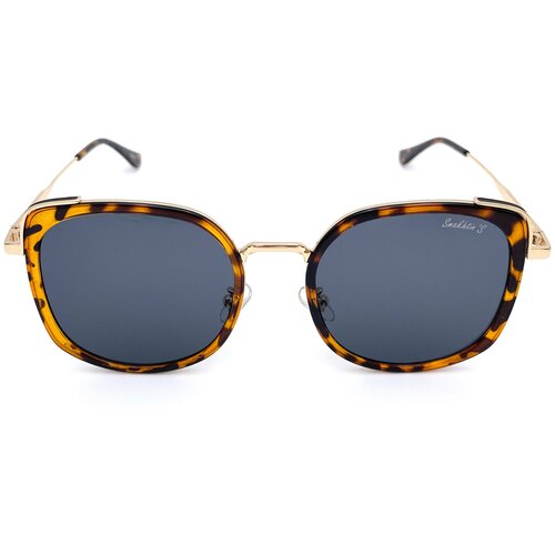 Солнцезащитные очки Smakhtin'S eyewear & accessories, черный, золотой