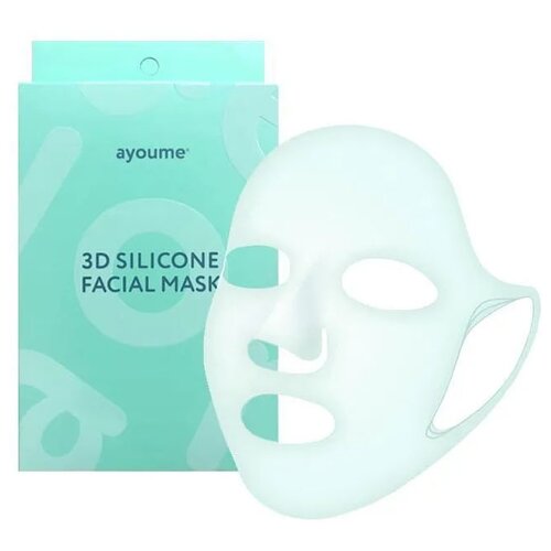 Ayoume маска-фиксатор 3D силиконовая зеленый 1 шт.