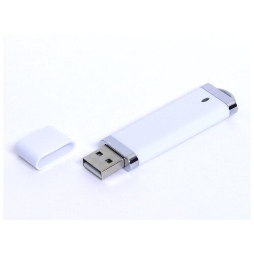 Промо флешка пластиковая «Орландо» (4 Гб / GB USB 2.0 Белый/White 002)