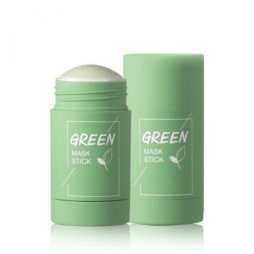 Green Mask Stick Глиняная маска стик для глубокого очищения и сужения пор с экстрактом Зеленого Чая