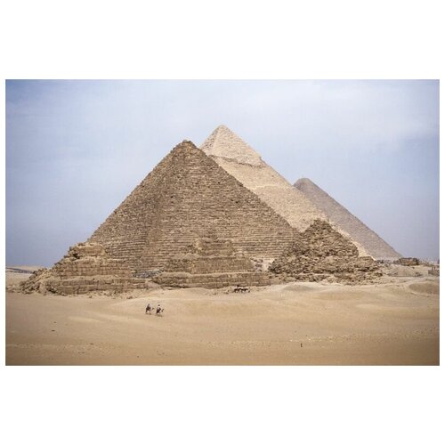 Постер на холсте Пирамиды №1 45см. x 30см.