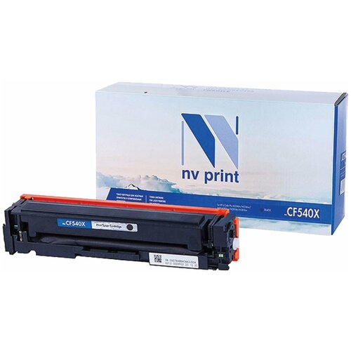 Картридж лазерный NV PRINT (NV-CF540X) для HP M254dw/M254nw/MFP M280nw/M281fdw, черный, ресурс 3200 страниц