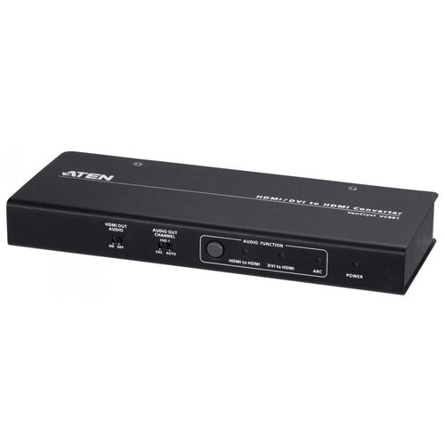 Конвертер ATEN VC881 / VC881-AT-G, 4K HDMI /DVI в HDMI Конвертер с функцией извлечения . ATEN VC881-AT-G