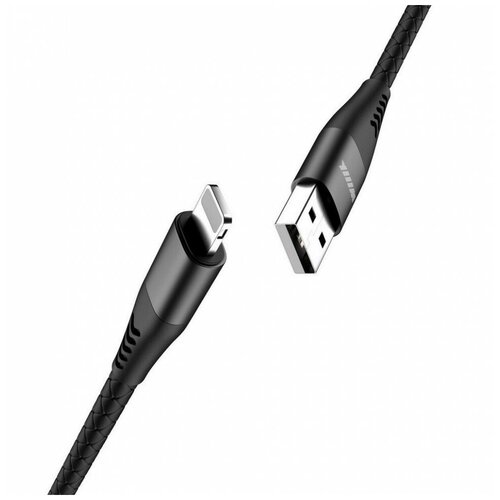 Аксессуар WIIIX USB - Lightning 2m Black CB720-U8-2A-20B