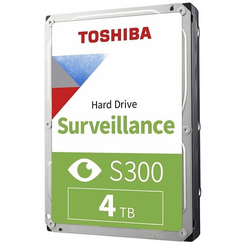 Жесткий диск Toshiba SATA-III 4Tb HDWT840UZSVA Surveillance S300 (5400rpm) 256Mb 3.5"