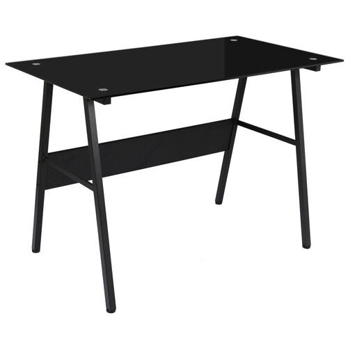 TetChair компьютерный стол GD-04, ШхГхВ: 110х60х76 см, цвет: черный