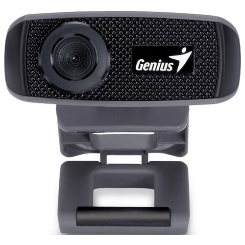 Веб-камера GENIUS Facecam 1000X V2, 1 Мп, микрофон, USB 2.0, регулируемое крепление, черный, 32200223101