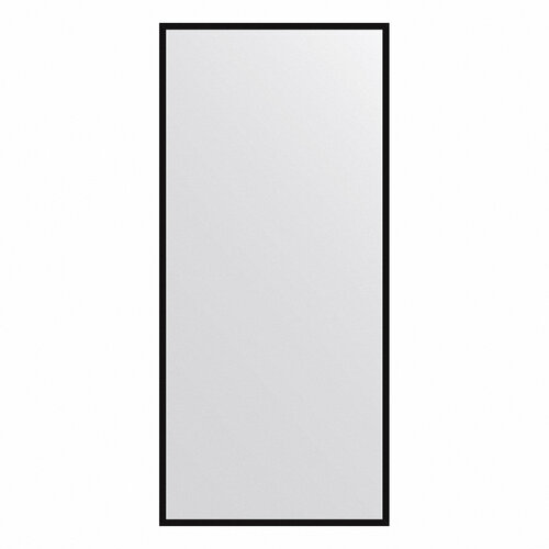 Зеркало настенное EVOFORM в багетной раме чёрный, 66х146 см, для гостиной, прихожей, кабинета, спальни и ванной комнаты, BY 7468