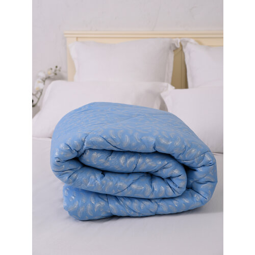 Одеяло 1,5-спальное с наполнителем из лебяжьего пуха, Мир-текстиль