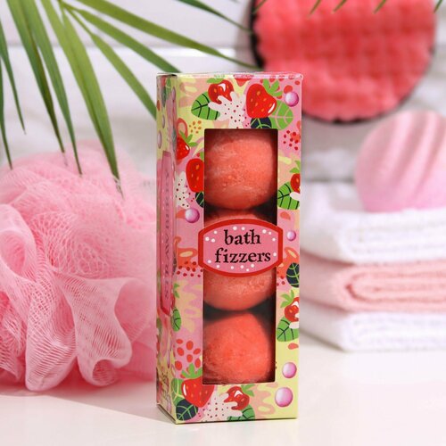 Набор бурлящих бомбочек и шариков для ванны от бренда Spa by Lara