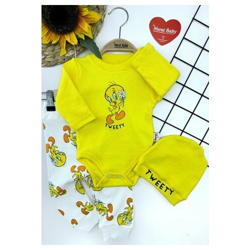 Комплект одежды By Murat Baby, размер 80, желтый