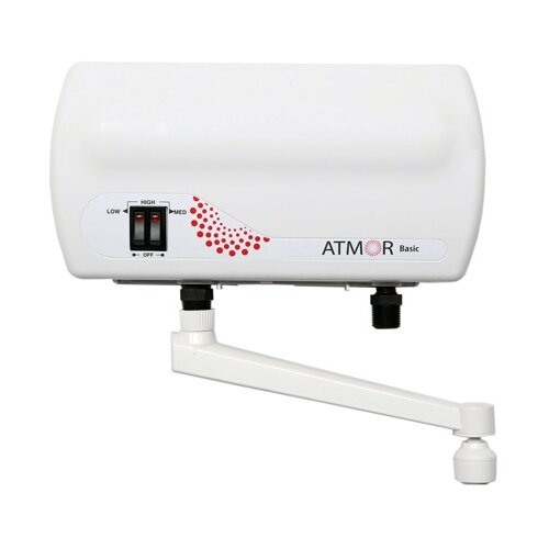 Электрический водонагреватель Atmor Basic 5 KW TAP, белый