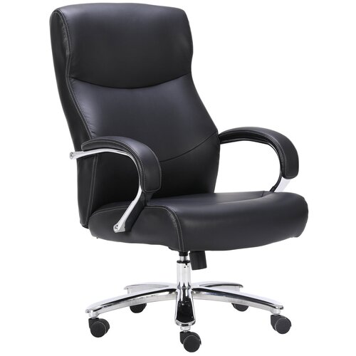 Компьютерное кресло Brabix Premium Total HD-006 для руководителя, обивка: искусственная кожа, цвет: черный