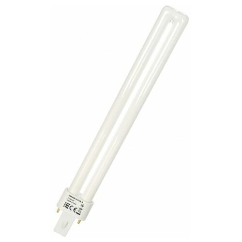 Лампа люминесцентная компакт. DULUX S 11W/840 G23 (инд. уп) OSRAM 4050300010618