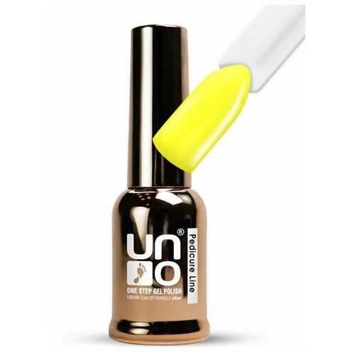 UNO Базовое покрытие Pedicure Line One step gel polish, 14, 8 мл