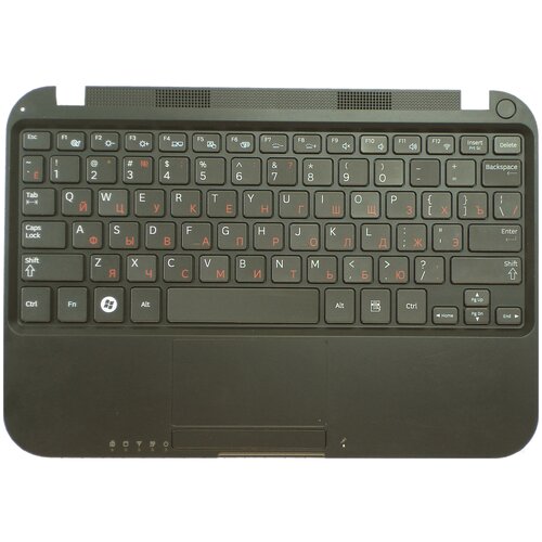 Клавиатура для ноутбука Samsung NS310 черная топ-панель