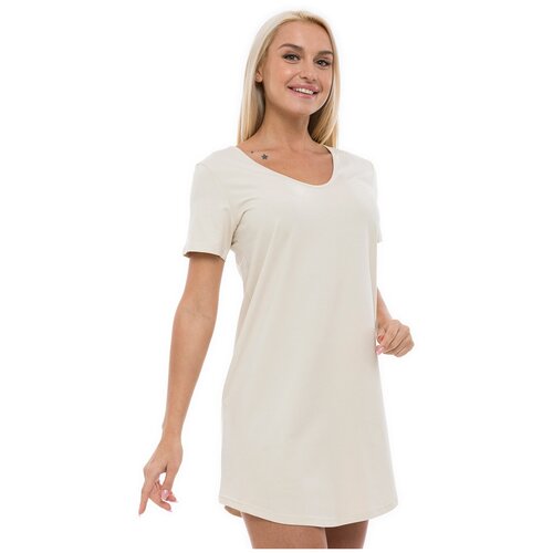 Платье Lunarable, размер 44 (S), белый, бежевый