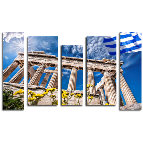 Модульная картина Акрополь (Греция) 118х70 см
