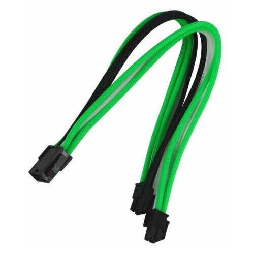 Аксессуар Удлинитель Nanoxia 8-pin EPS 30cm Green-White-Black NX8PV3EGWS