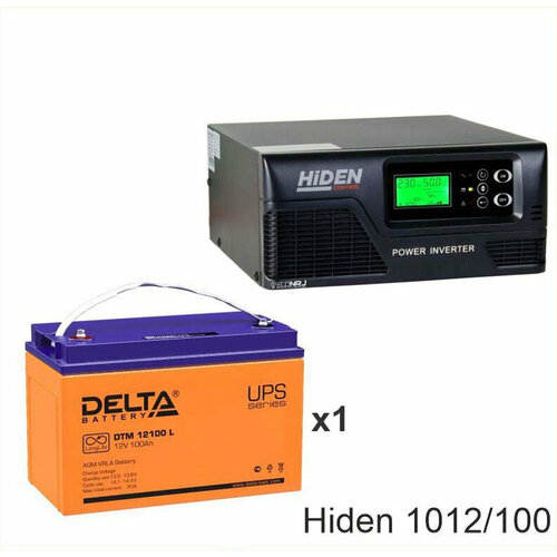 ИБП Hiden Control HPS20-1012 + Delta DTM 12100 L