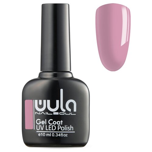 WULA гель-лак для ногтей Gel Coat, 10 мл, 42 г, 308 светлый серо-розовый