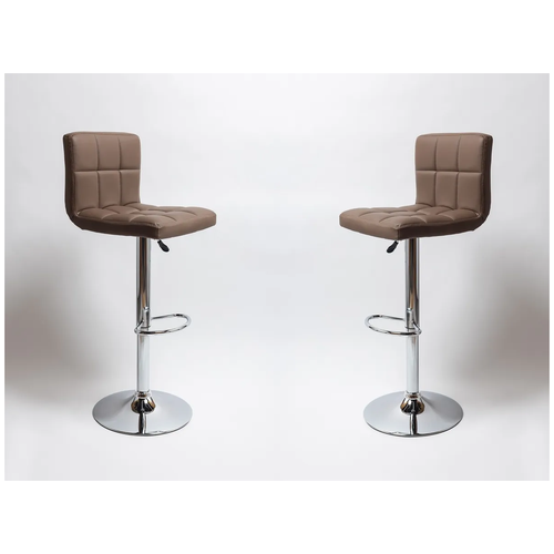 Комплект из двух барных стульев BN 1012 коричневый