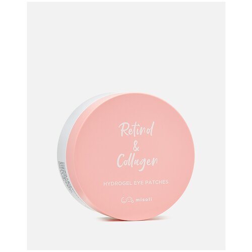 Misoli Гидрогелевые патчи с ретинолом и коллагеном, Retinol & Collagen 60шт