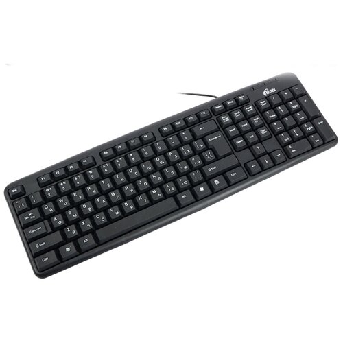 Клавиатура проводная Ritmix, RKB-103, цвет: чёрный
