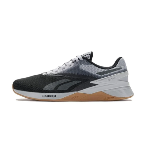 Кроссовки Reebok Nano X3, полнота 10, размер 11US, черный, серый