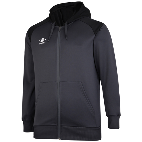 Худи Umbro Толстовка Umbro Zip Thru 65297U-AMV, размер (50)L, серый