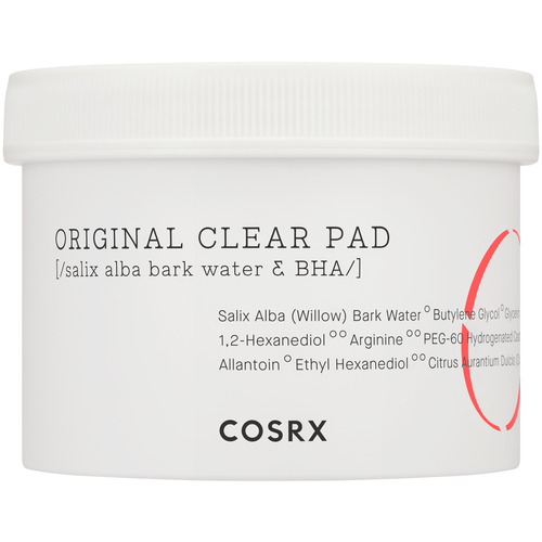 COSRX очищающие подушечки One Step Original Clear Pad, 135 мл, 250 г, 70 шт.