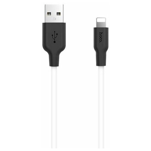 Дата-кабель Hoco X21 Plus USB-Lightning, 1 м