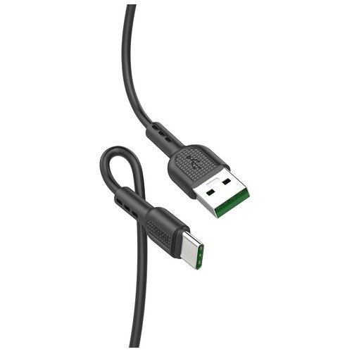 Кабель USB HOCO X33, USB - Type-C, 5A, 1 м, черный