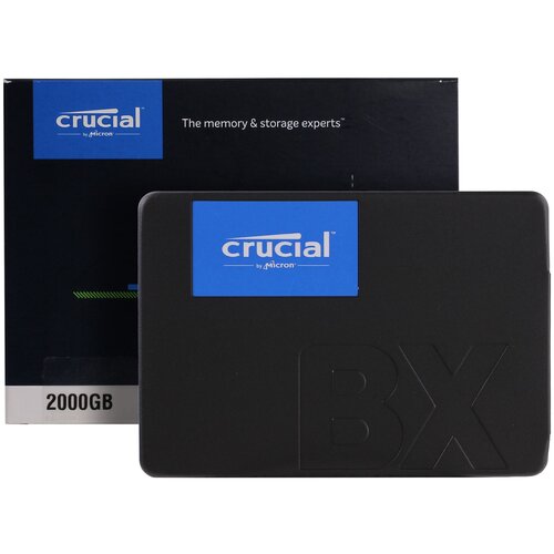 Твердотельный накопитель Crucial BX 2 ТБ SATA CT2000BX500SSD1