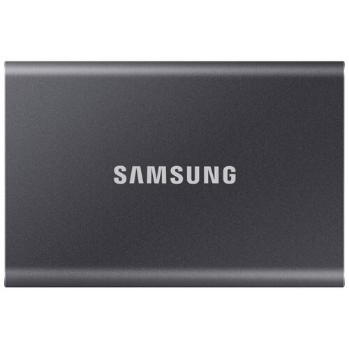 Портативный SSD Samsung T7, 2Tb, Titan Grey (MU-PC2T0T/WW)