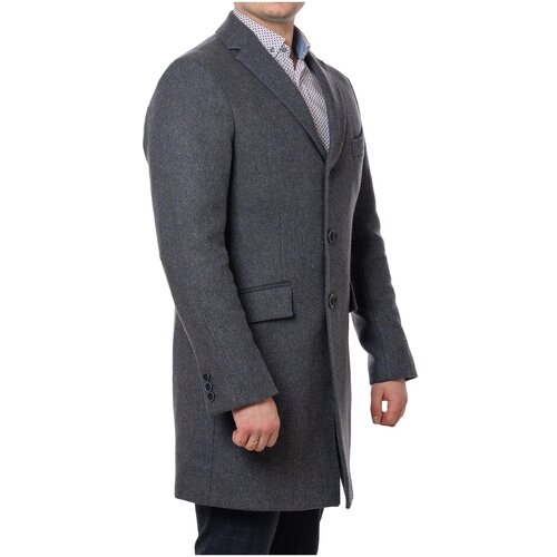Пальто Forremann, размер 60/176, серый
