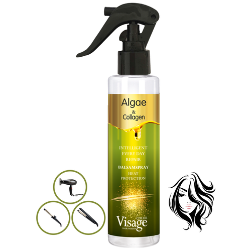 VISAGE Color Hair Fashion / Спрей-термозащита, спрей-кондиционер, для тонких волос 250 мл, SPRAY HEAT PROTECTION EVERY DAY