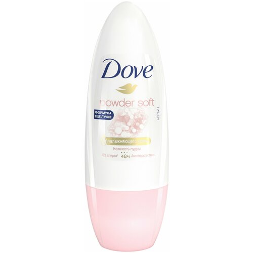 Dove Антиперспирант шариковый Нежность пудры, 50 мл, 6 шт