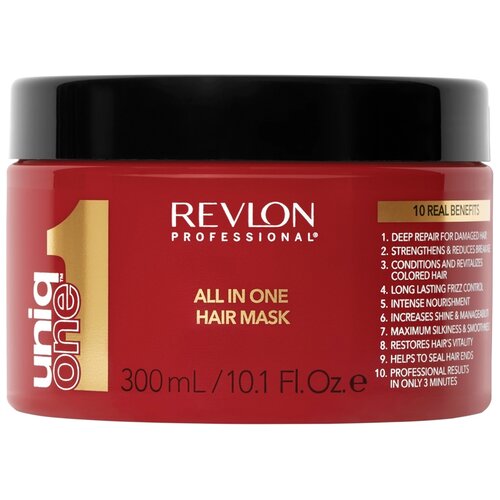 Revlon Professional Uniq one Маска многофункциональная All in one, 300 г, 300 мл, банка