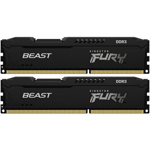 Kingston Память оперативная Kingston FURY Beast Black KF316C10BBK2/8