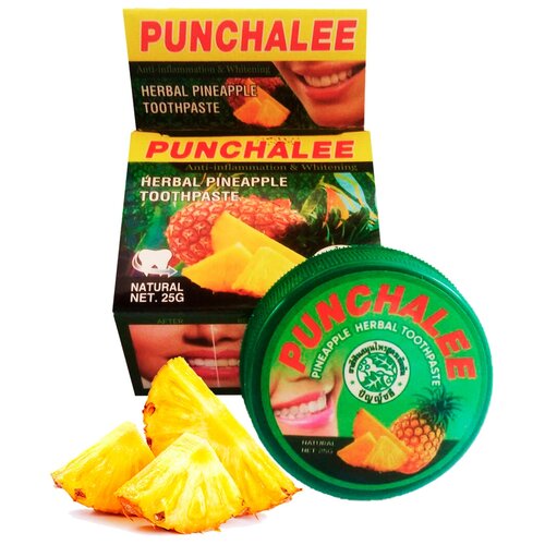 Растительная зубная паста Панчале с ананасом (Punchalee Herbal Pineapple Toothpaste)
