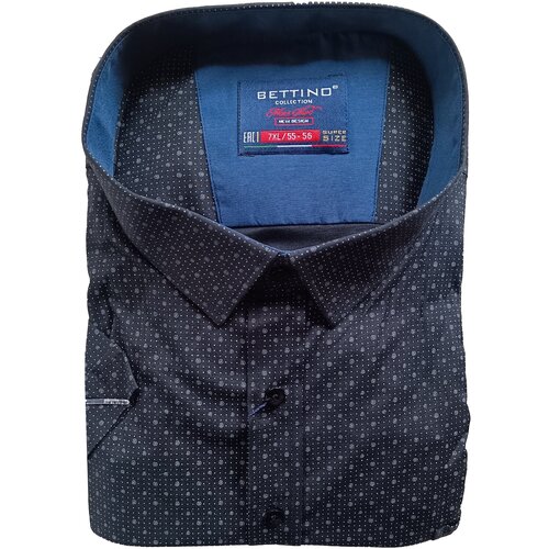 Рубашка Bettino, размер 7XL(70), черный