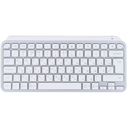 Клавиатура Logitech MX Keys Mini Minimalist Wireless Illuminated Keyboard Pale Grey 920-010502